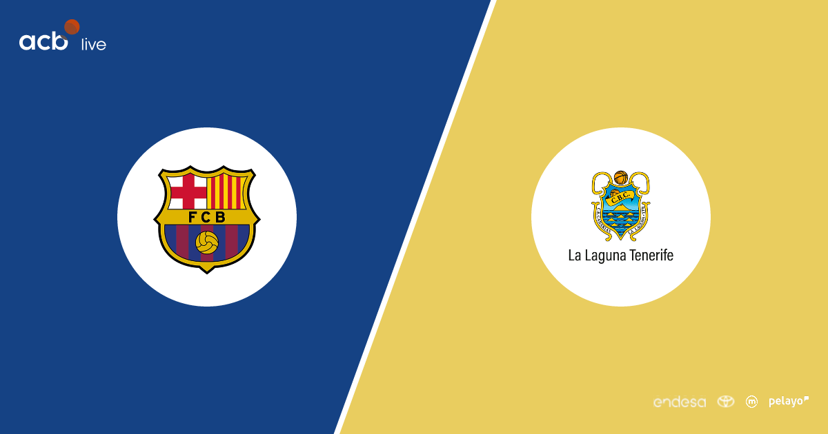 Barça vs La Laguna Tenerife 25 ene 2026 | ACB Live Crónica del Partido ...