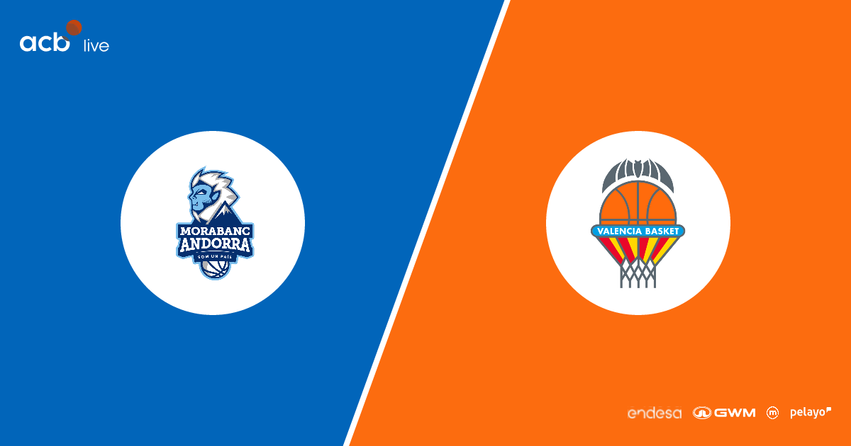 MoraBanc Andorra vs Valencia Basket 15 feb 2026 | ACB Live Resumen del ...